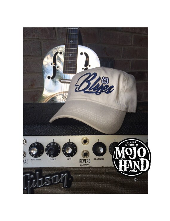 Blues Music Hat from Mojohand.com delta blues music themed