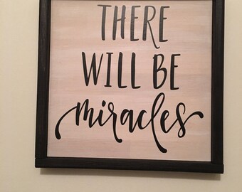 Miracle sign | Etsy