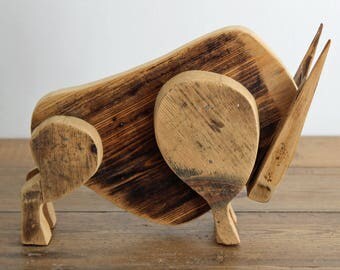 Rustic sculpture | Etsy