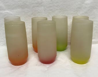 Frosted glasses | Etsy