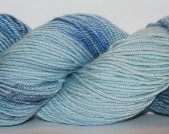 Blue sparkle yarn | Etsy