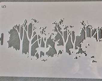 Woodland scene | Etsy