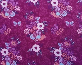 Floral knit fabric | Etsy