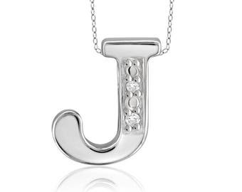 Letter j necklace | Etsy