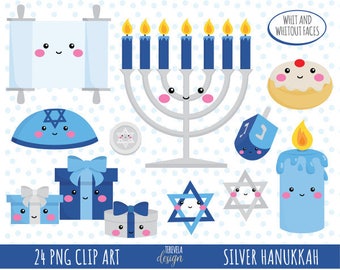 Hanukkah clipart | Etsy