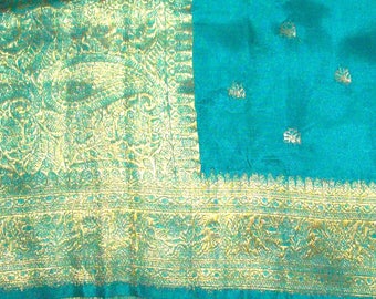Silk sari fabric | Etsy