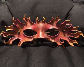 Flame mask | Etsy
