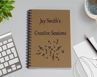 Songwriter journal | Etsy