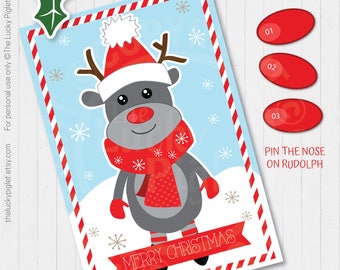 Christmas party game | Etsy