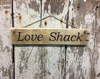 Love shack | Etsy