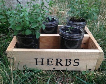 Herb planter | Etsy