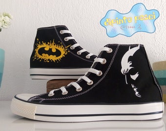 The Flash Hand Painted Custom Shoes