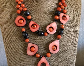 Tagua nut jewelry | Etsy