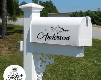 Mailbox decals | Etsy