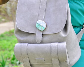 Hand painted brooch | Etsy