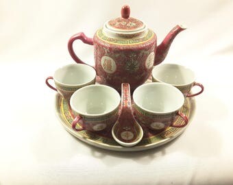 Chinese tea set | Etsy