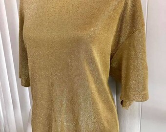 Lurex sweater | Etsy