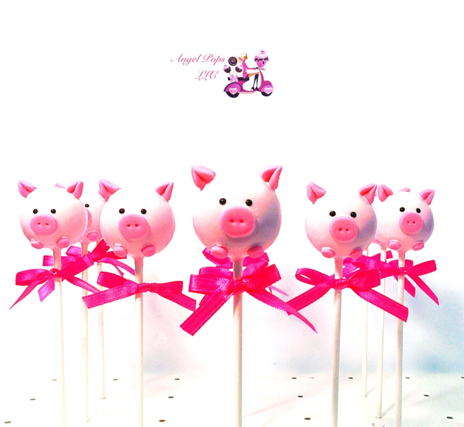Pig Cake Pops