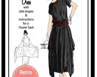 1920s dress patterns | Etsy