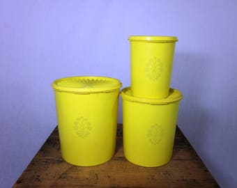 Tupperware canister | Etsy