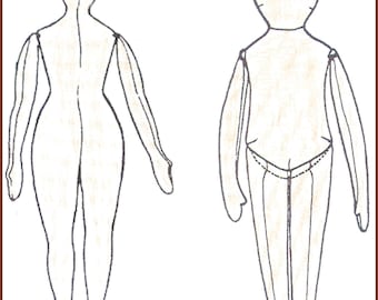 Over 450 Cloth Doll Making Download (PDF) Sewing Patterns and more! A ...