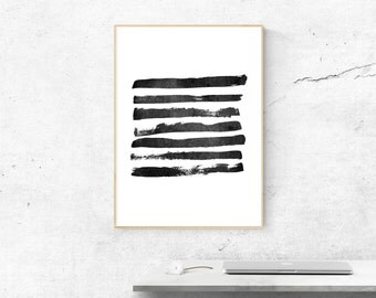 Black And White Abstract Art Black And White Modern Art