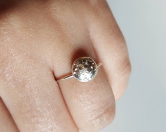 Moon ring | Etsy