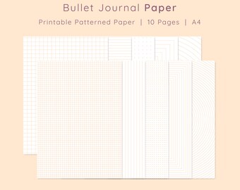 Bullet journal paper | Etsy