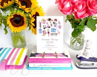 Desk calendar | Etsy