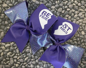 Bff cheer bows | Etsy