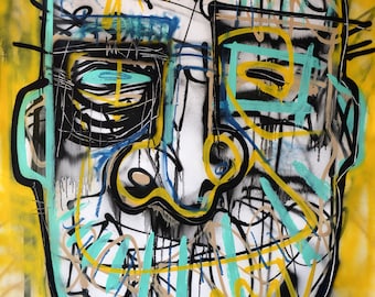 Graffiti art canvas | Etsy