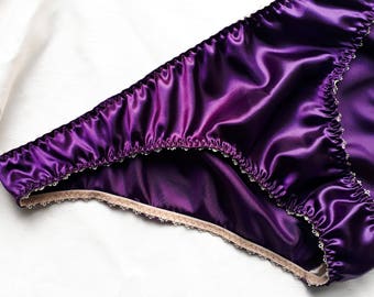 Satin panties | Etsy