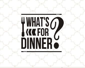 Dinner svg | Etsy