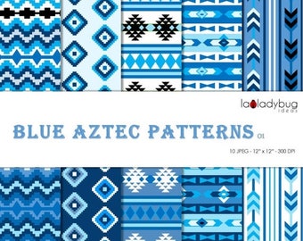 Aztec background | Etsy