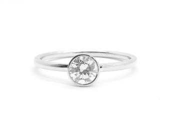 Minimalist diamond | Etsy
