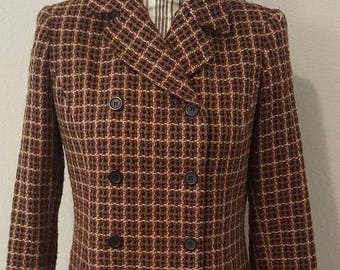 Tweed jacket | Etsy
