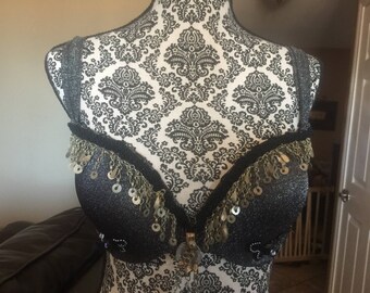 Belly dance bra | Etsy
