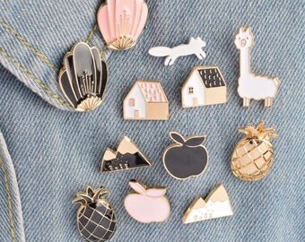 Enamel pin set | Etsy