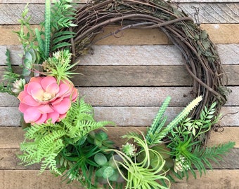 Cactus wreath | Etsy