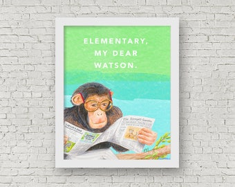 My dear watson | Etsy