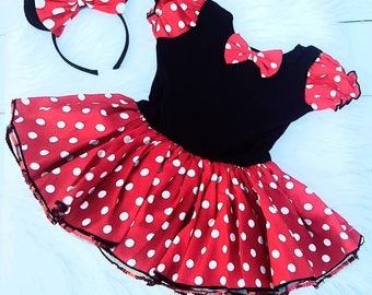 Minnie mouse costume | Etsy