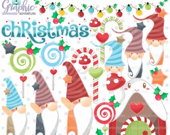 Gnome clipart | Etsy