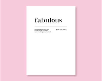 Dictionary print | Etsy