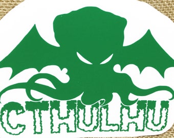 Cthulhu decal | Etsy