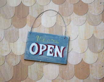 Dollhouse shop sign | Etsy