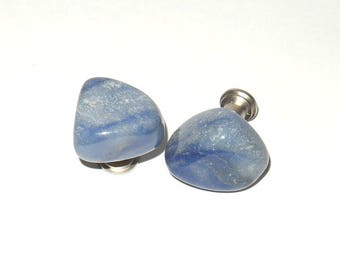 Blue stone knobs | Etsy