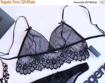 Sheer bra | Etsy