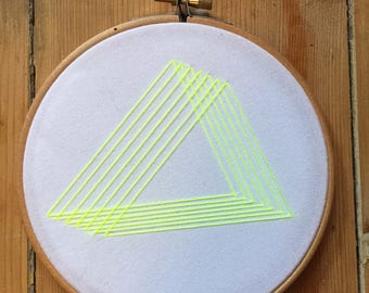 Geometric embroidery | Etsy