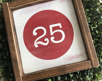 Christmas sign | Etsy