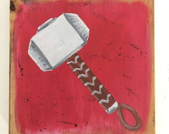 Whimsical Hand-Painted Original by EllaSketchArt on Etsy